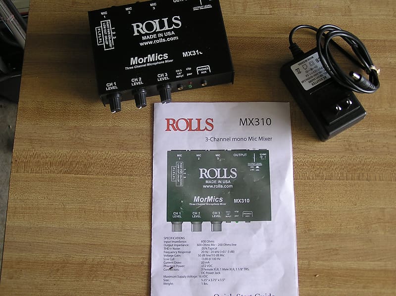 Rolls MX310 2010 - Black | Reverb