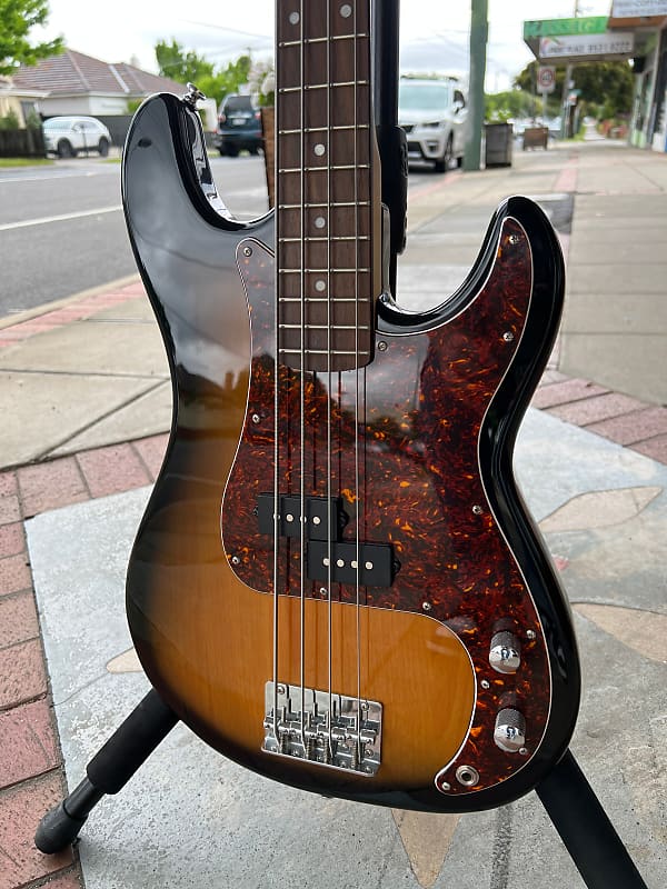 Monterey MBP 4-String P Style Bass | Sunburst | Reverb