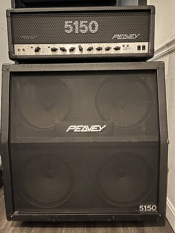 5150 Head + Cabinet original early 1990s EVH Half Stack | Reverb