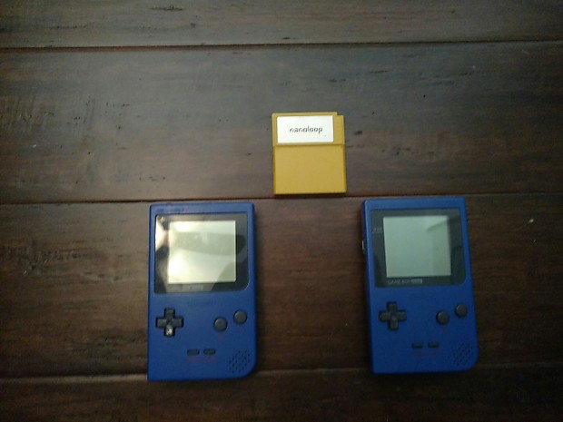 Nintendo Nanoloop Gameboy Blue | Reverb