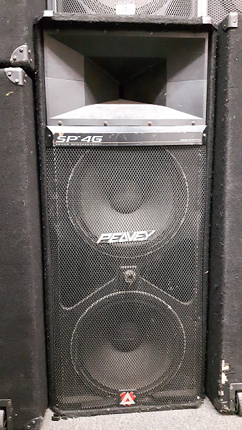 Peavey SP4G USA Made Dual 15" Black Widow w/ Horn Passive | Reverb