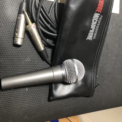 Vintage Shure SM58 microphone | Reverb