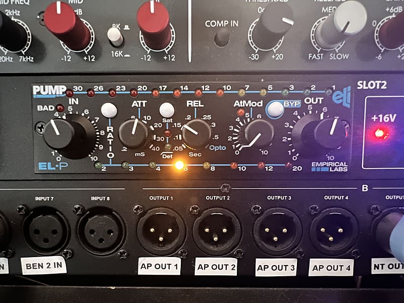 Empirical Labs Pump 500-Series Compressor - Horizontal | Reverb