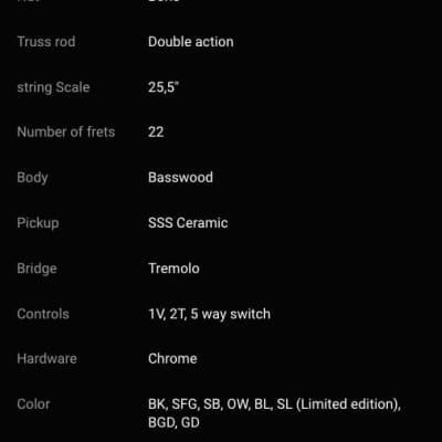 Jet Guitars JS-300 S-Type in Gold | Reverb UK