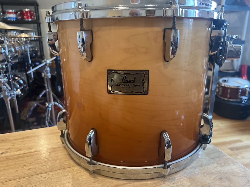 Pearl Master 14”x12” all maple shell 90s? - Sunset fade | Reverb