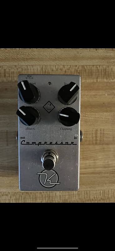 Keeley C4 4-Knob Compressor 2010s - Silver | Reverb