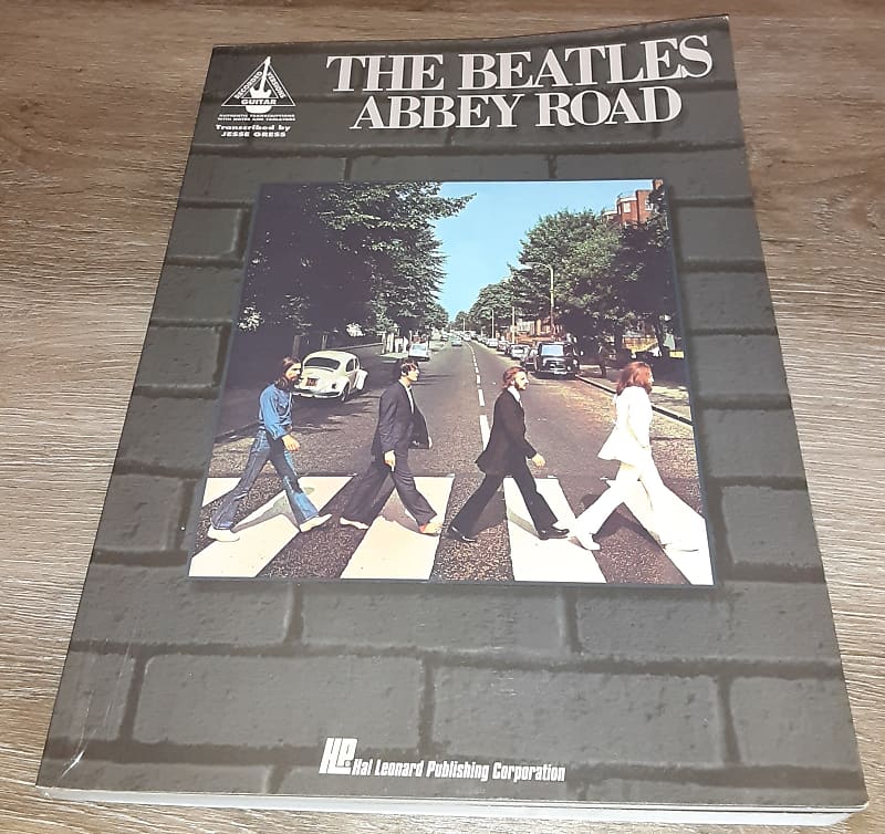 THE BEATLES - ABBEY ROAD - GUITAR TAB BOOK - TABLATURE SHEET | Reverb