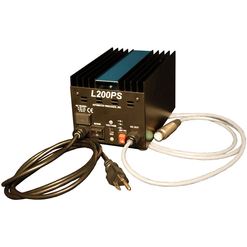 API L200PS Power Supply for 10-Space 500VPR Rack and 12-Space | Reverb