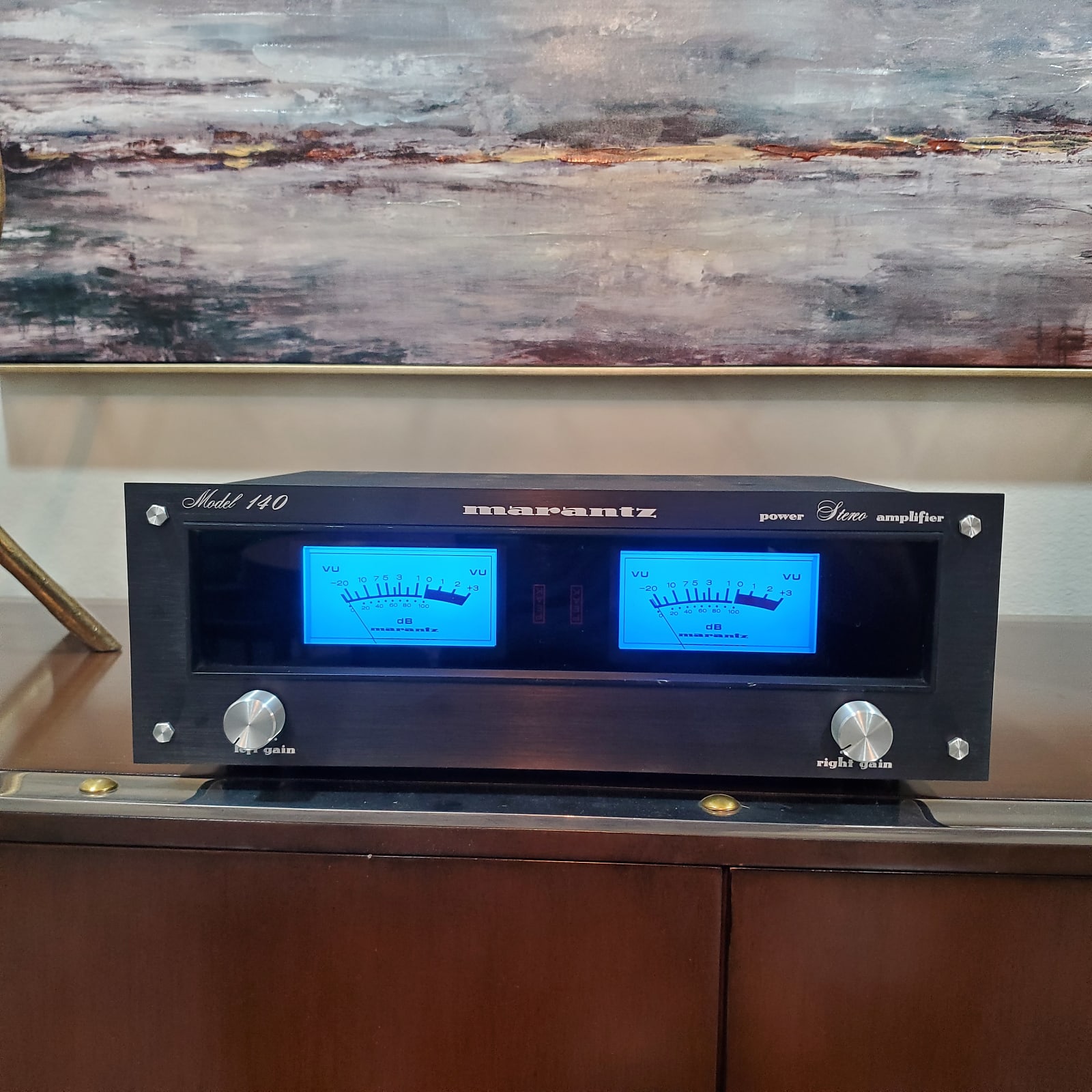 Marantz Model 140 75-Watt Stereo Solid-State Power Amplifier | Reverb