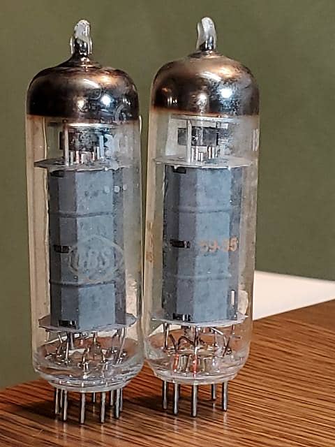 6BQ5/EL84 GE "CBS" 1959 NOS Maximatcher2 matched pair (2) | Reverb