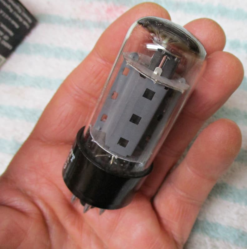 One vintage 7591 tube Tung-Sol H.H. Scott branded Scott used | Reverb