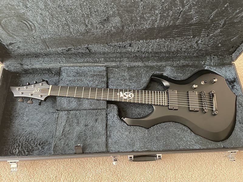 ESP F standard 7 Sanskrit 2006 - Satin Black | Reverb