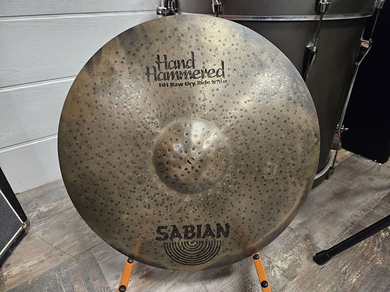 Sabian 20 HH RAW Dry Ride | Reverb