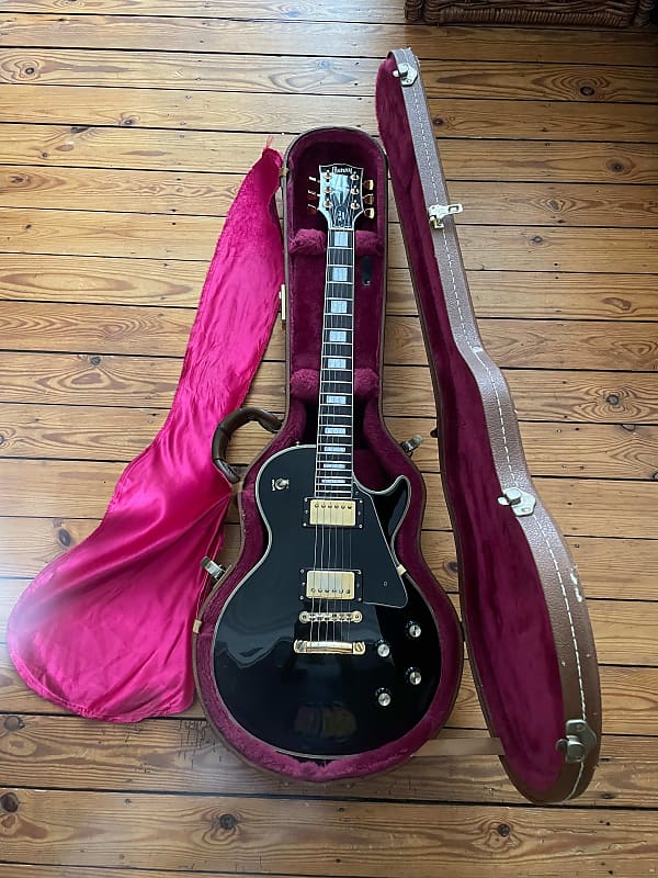 Burny Custom RLC-70 Single Cut 90s - Ebony - Gibson | Reverb