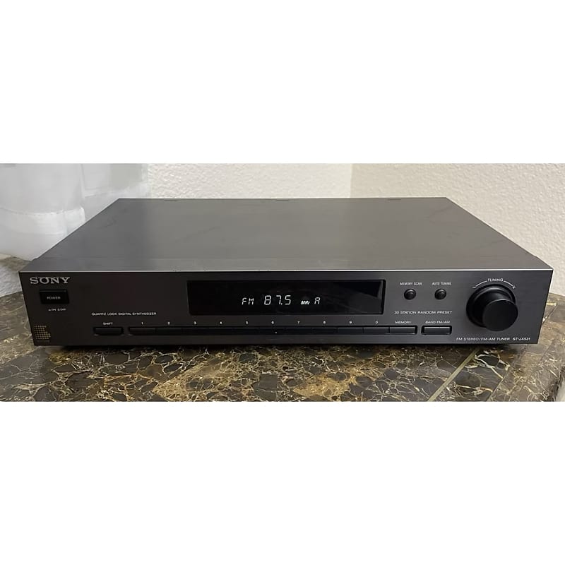 Sony ST-JX531 - Vintage HiFi AM FM Radio Tuner Stereo | Reverb