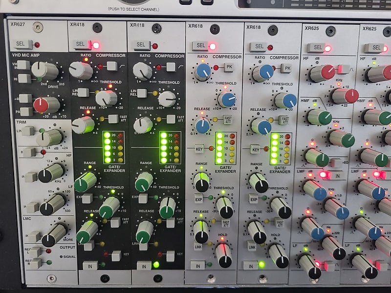 Solid State Logic X Rack Xr418 Dynamics Module 2010s Silver Reverb