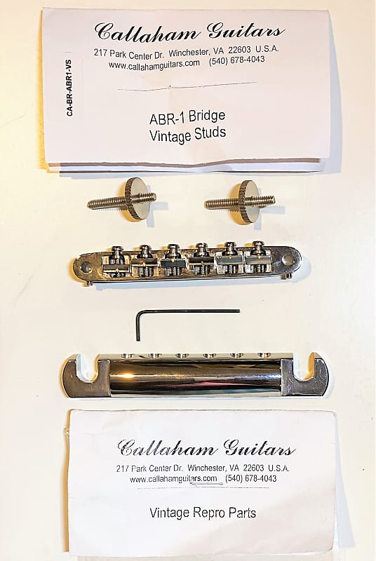 Callaham Bridge, ABR-1, Vintage Studs with Cold Rolled | Reverb Canada