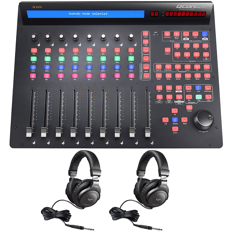 iCon Pro Audio QCon Pro G2 8-Channel Universal Control | Reverb