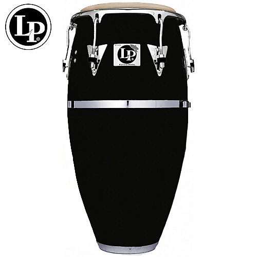 LP Patato Model 11" Fiberglass Quinto, Black/Chrome | Reverb
