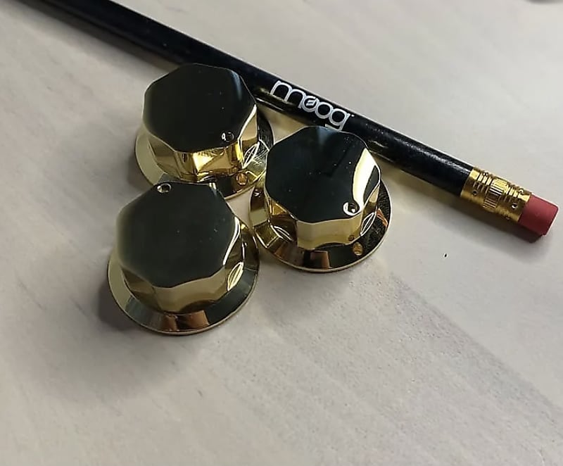 3 PACK Moog Voyager 10th Anniversary Filter Cutoff Knob | Reverb