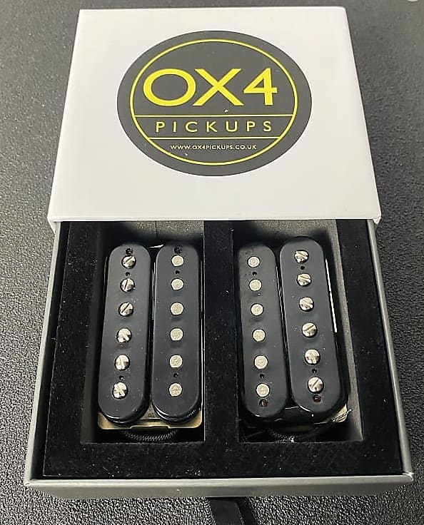 OX4 Hot Duane Pickups Set - Black | Reverb