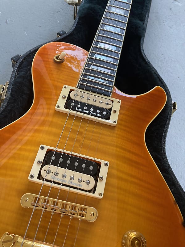 Dean EVO Premium 2002 - Trans Amberburst | Reverb