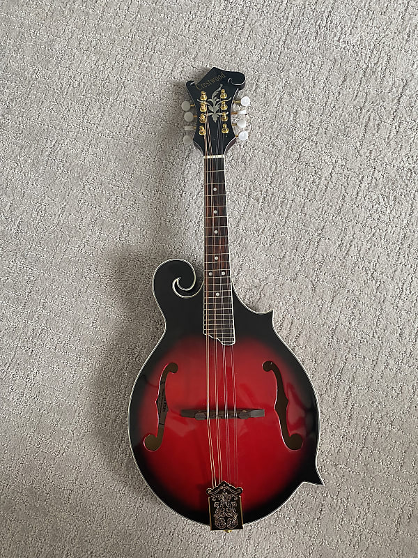 Crestwood Mandolin Red Sunburst | Reverb