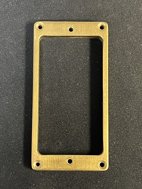 Unbranded Brass humbucker pickup ring 70's/80's | Reverb