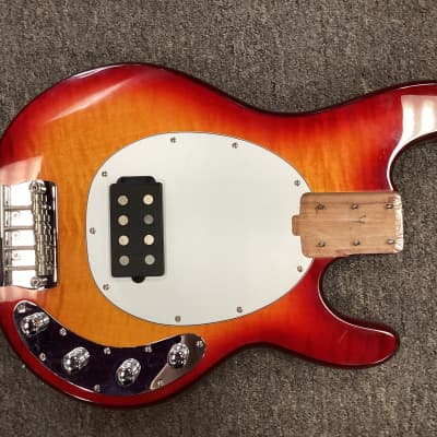 Sterling Sting Ray 34 FM Bass Guitar Loaded Body | Reverb