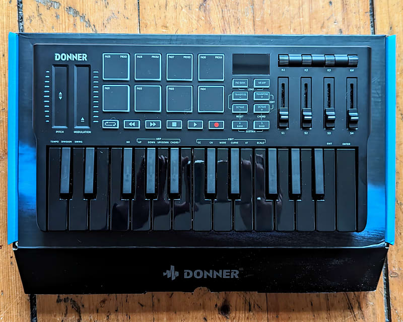 Donner Dmk25 Pro Midi Keyboard Controller Reverb