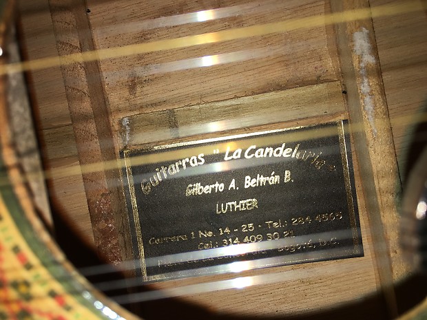 Columbian Tiple Acoustic 12- String Guitar Luthier Made | Reverb