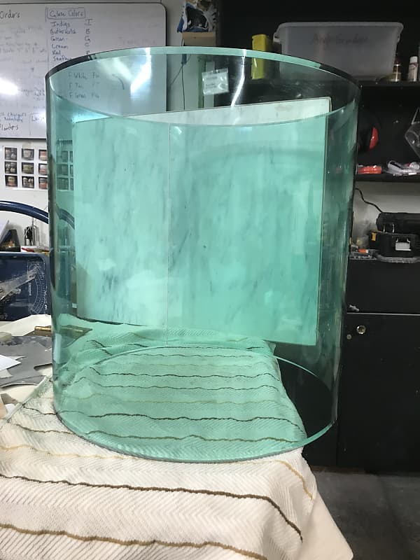 Acrylic Drum Shell 16x16 *Undrilled* Coke Bottle Green RCI | Reverb