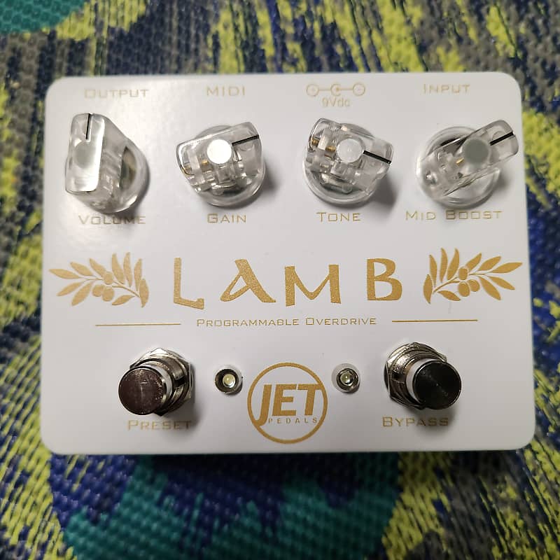 Jet Pedals Lamb Programmable Overdrive 2024 - White | Reverb