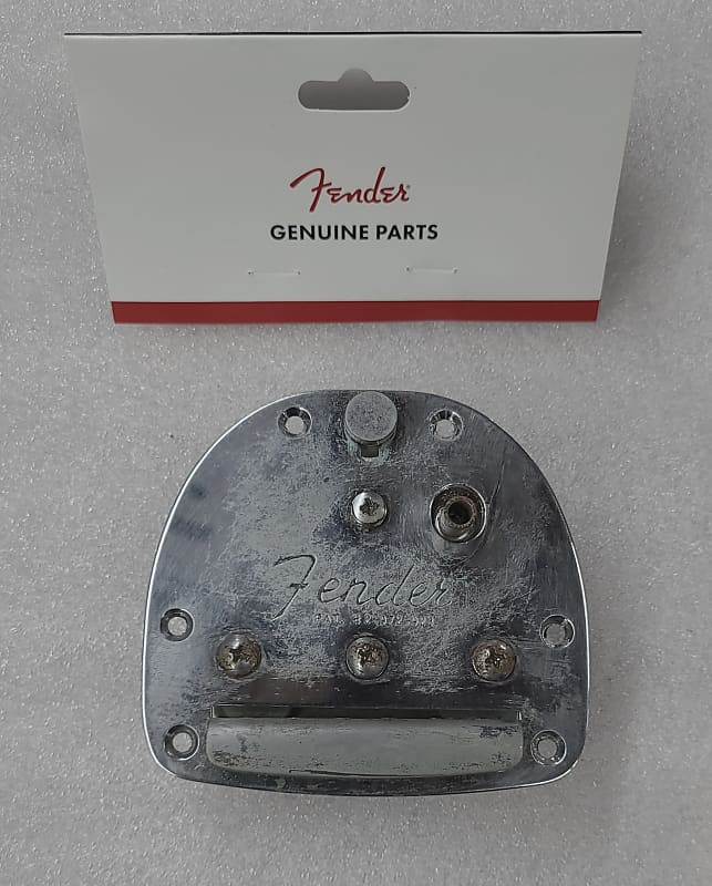 Aged Relic Chrome Fender JAPAN '62 Jaguar/Jazzmaster® Vibrato | Reverb