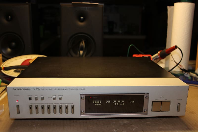 Restored Harman Kardon hk715 AM/FM Stereo Tuner | Reverb