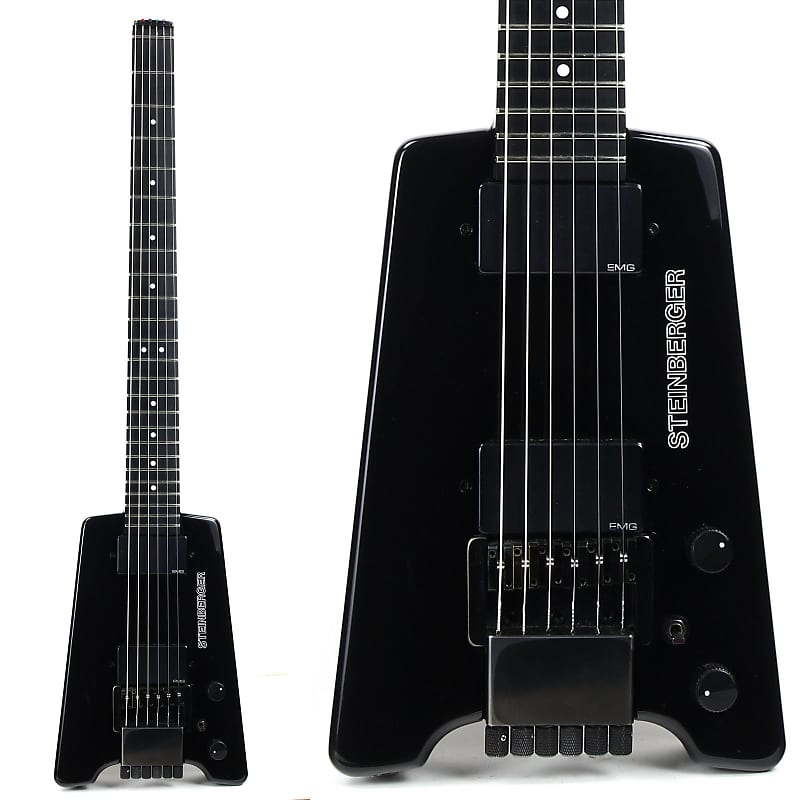 1983 Steinberger GL2 Hardtail Pre-Production Prototype Black | Reverb