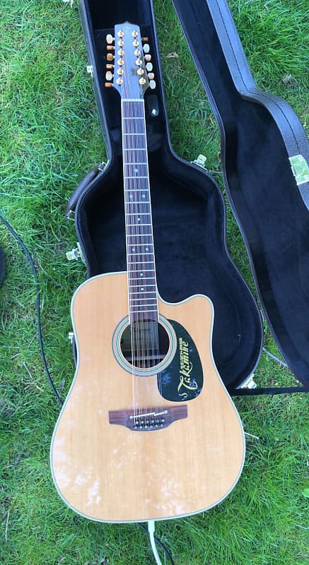 Takamine EF400SC-TT 12-String Dreadnought Cutaway | Reverb