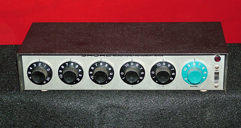 SHURE PE 68M Mixer - Fully Tested | Reverb