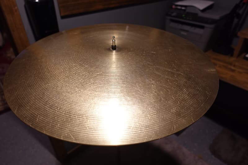 Sabian Flat Ride 20” (3150g) VIDEO INCLUDED 1980s | Reverb