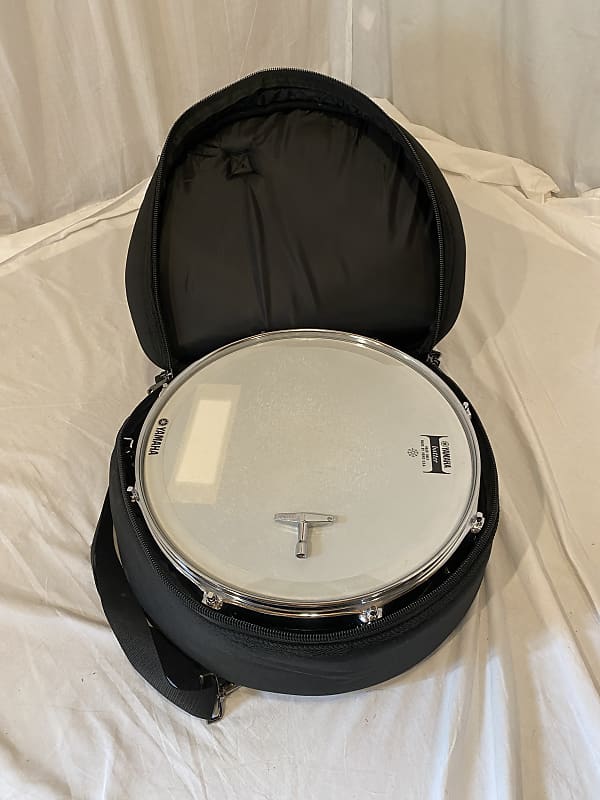 YAMAHA Snare Drum ("Steel Series") 13" x 5.5" + Soft Case | Reverb