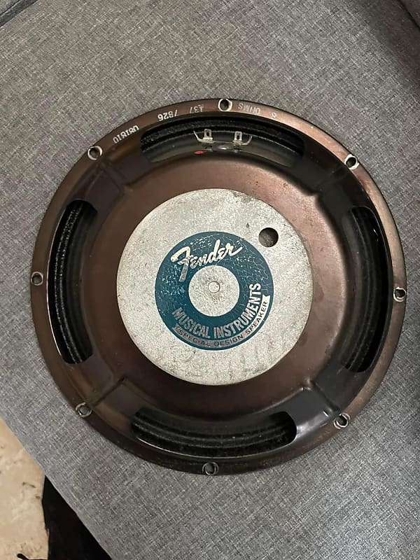 CTS Fender 12 inch Deluxe Reverb Speaker 1978 | Reverb