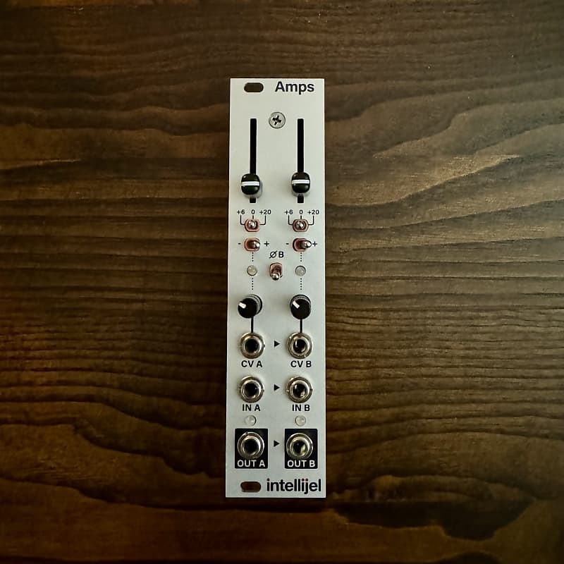 Intellijel Amps (plus free Dusty Clouds black & gold panel) | Reverb