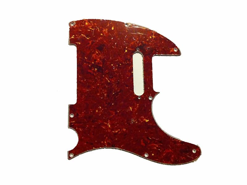 Telecaster pickguards - Red tortoise | Reverb