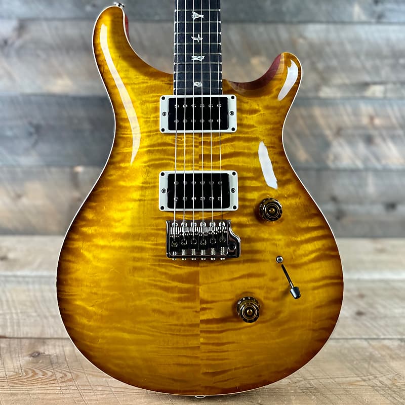 PRS Custom 24 Flame Maple Top - McCarty Sunburst 375452 | Reverb