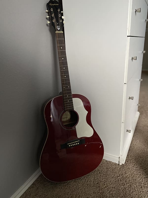 Epiphone 1963 EJ-45 Reissue 2013-2015 - Cherry | Reverb