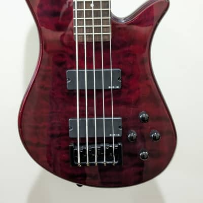 Spector Q5 1999-2003 - Red Quilted Maple | Reverb