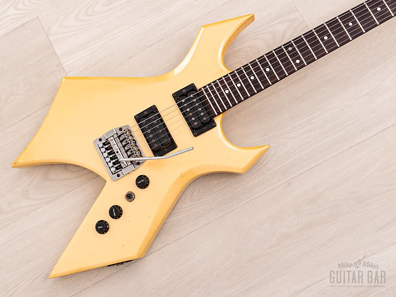 1985 BC Rich NJ Series Warlock Neck Through Guitar Glitter | Reverb