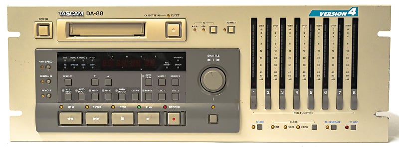 Tascam DA-88 - 8 Channel Digital Multitrack Recorder / | Reverb