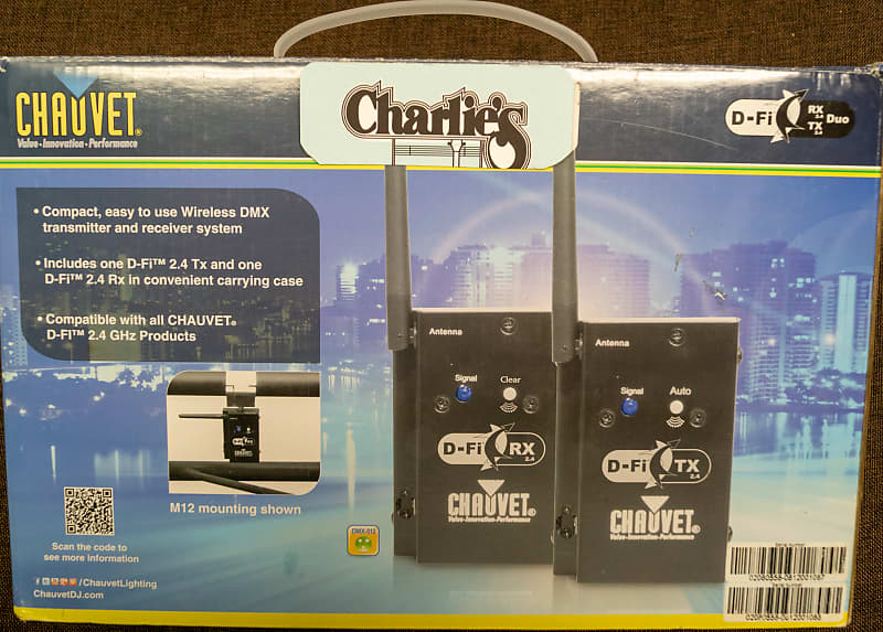 Chauvet DMX wireless transmiter and receiver | Reverb