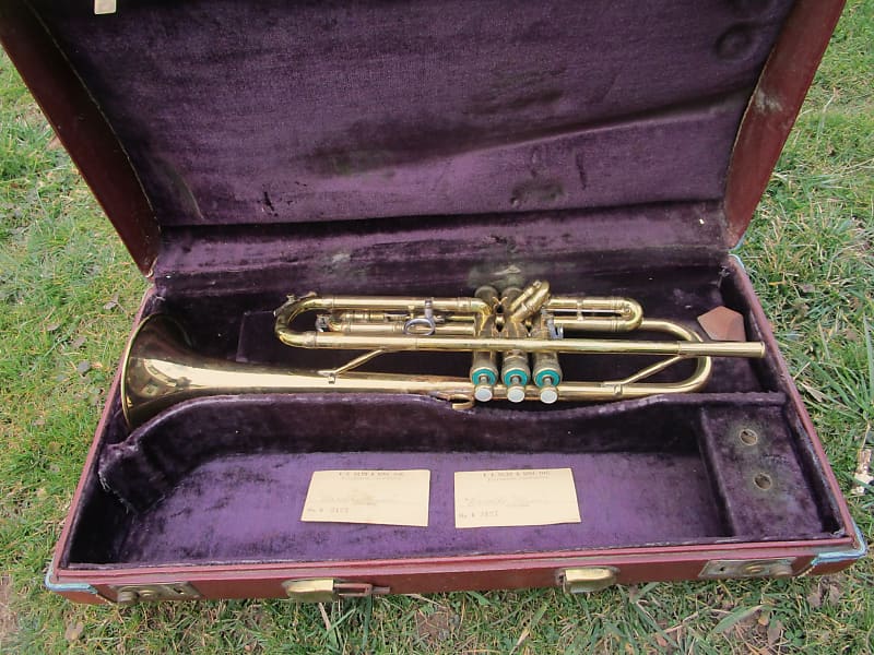 Olds Mendez Trumpet, 1955, Serial # 181902, Original Case | Reverb
